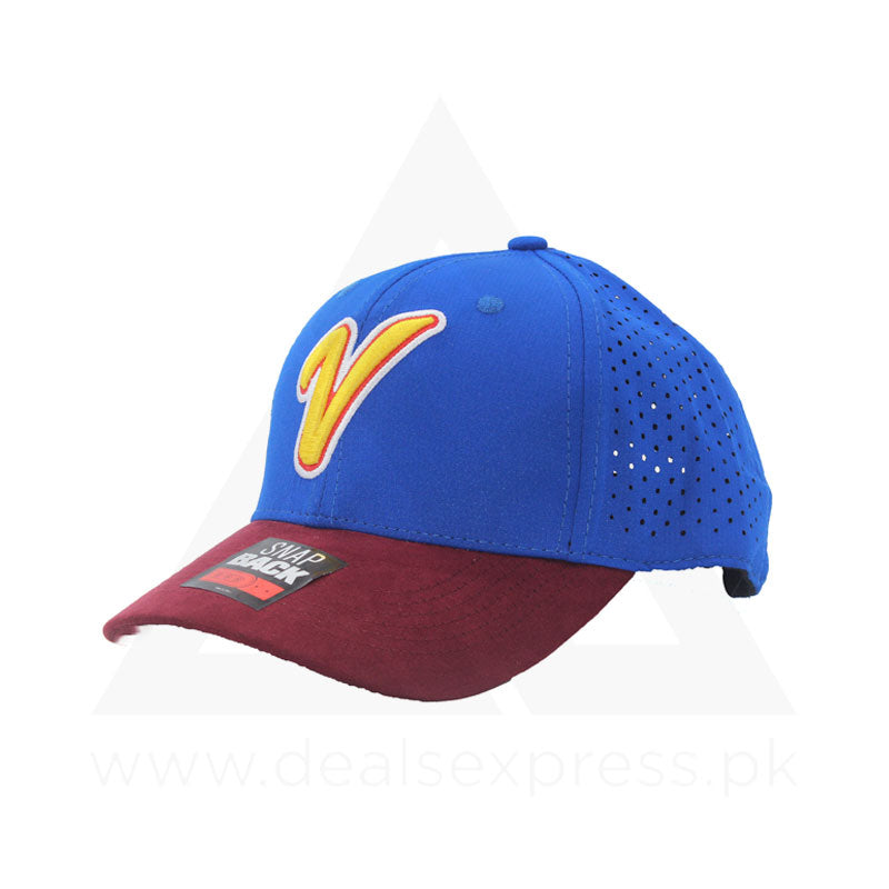 Vee Cap - Blue Maroon A0413 – Dealsexpress.pk
