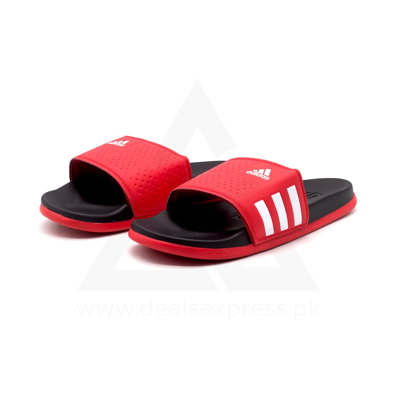 Adi-lete Cloudfoam Slide Red Duo | Premium Comfort Slides – Dealsexpress.pk